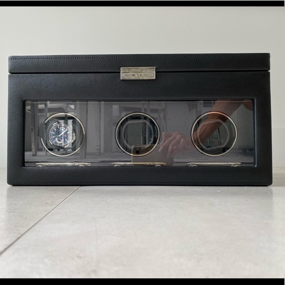 WOLF | Accessories | Triple Rotor Box With Storage | Poshmark